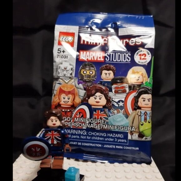 Lego | Toys | Marvel Minifigure Captain Carter What If | Poshmark